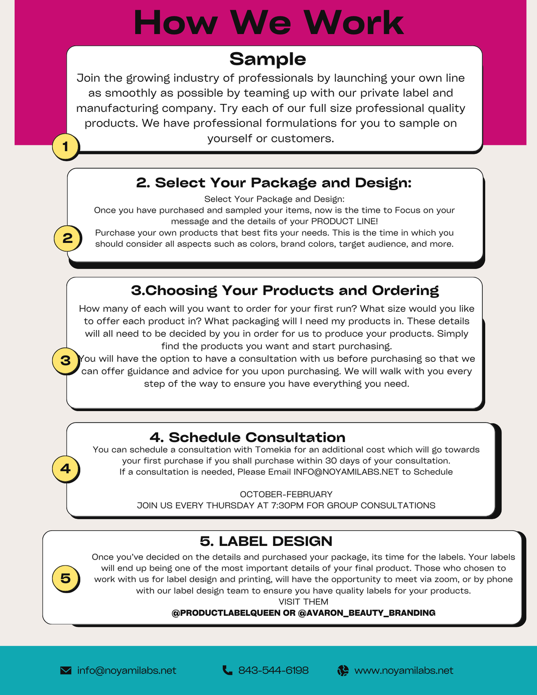 How The Process Works – Noyami Labs